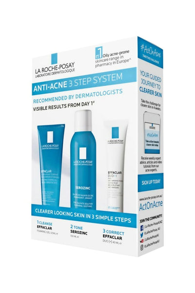LRP Effaclar Anti-Acne 3 Step Kit – Ezy Pharmacy