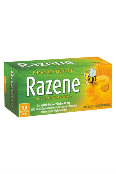 RAZENE 10mg OTC 90 tabs – Ezy Pharmacy