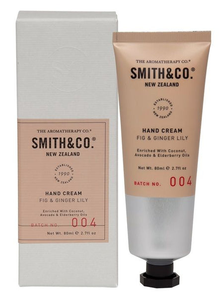 Smith & Co Hand Cream Fig & Ginger Lily 80ml – Ezy Pharmacy