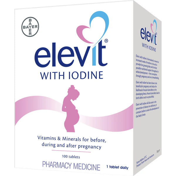 ELEVIT Iodine Pregnancy Supplement 100 tablet – Ezy Pharmacy