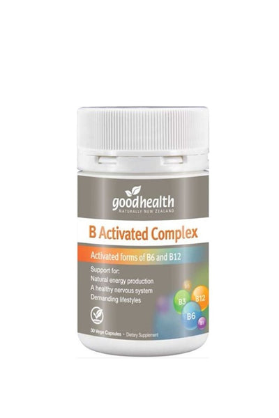 Good Health B Activated Complex 30 Capsules – Ezy Pharmacy